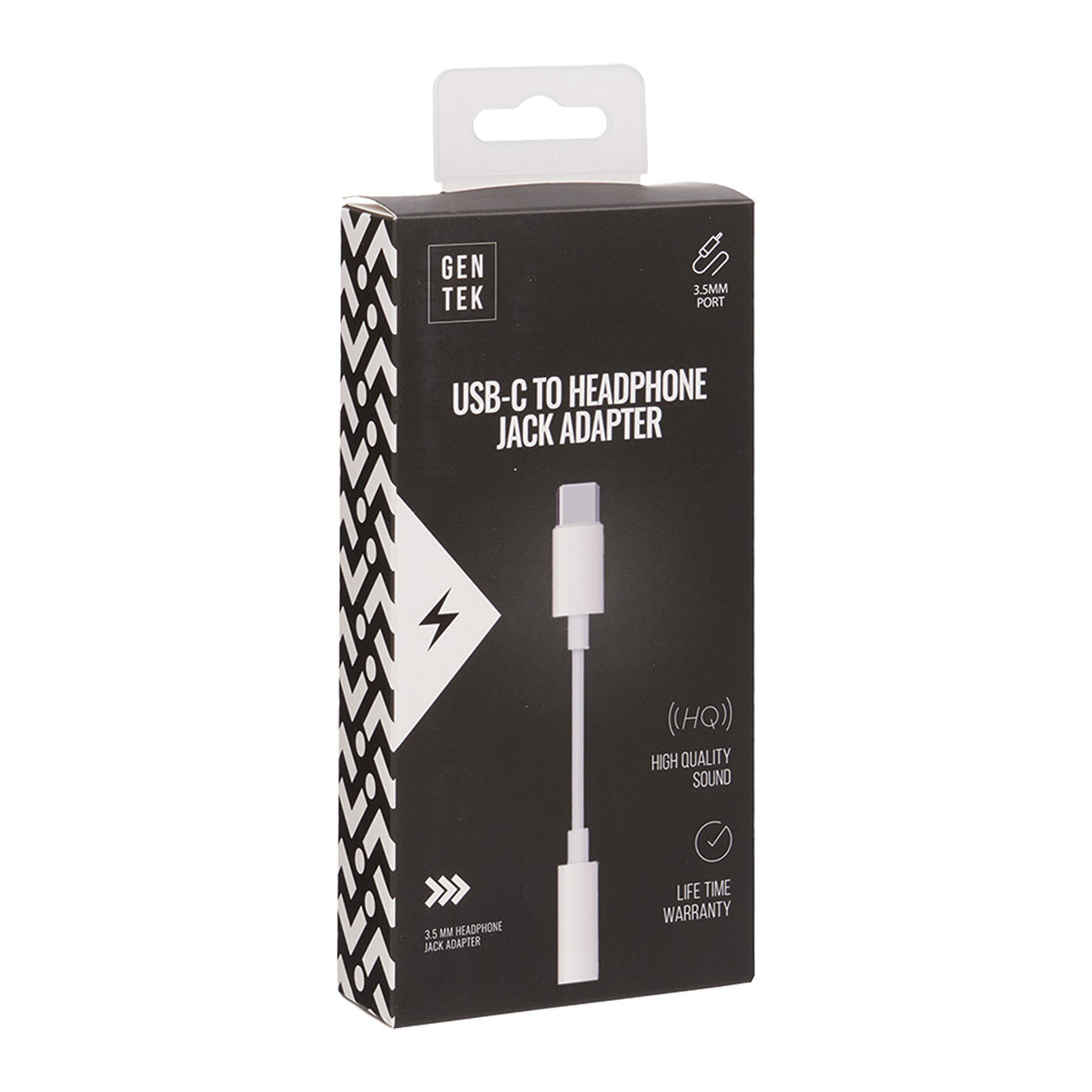 GenTek USB-C to Headphone Jack Adapter | Cloverkey Hospital Gift Shops