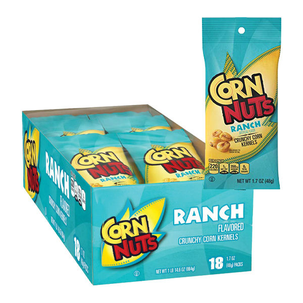 Corn Nuts - Ranch - 1.7oz Bag | Cloverkey Hospital Gift Shops