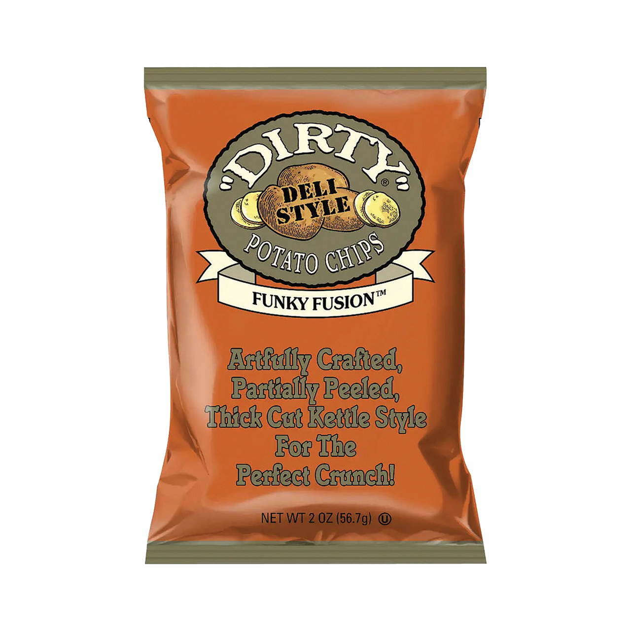 Dirty Potato Chips - Funky Fusion - 2oz Bag | Cloverkey Hospital Gift Shops