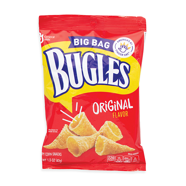 Bugles Original - 1.5oz Bag | Cloverkey Hospital Gift Shops