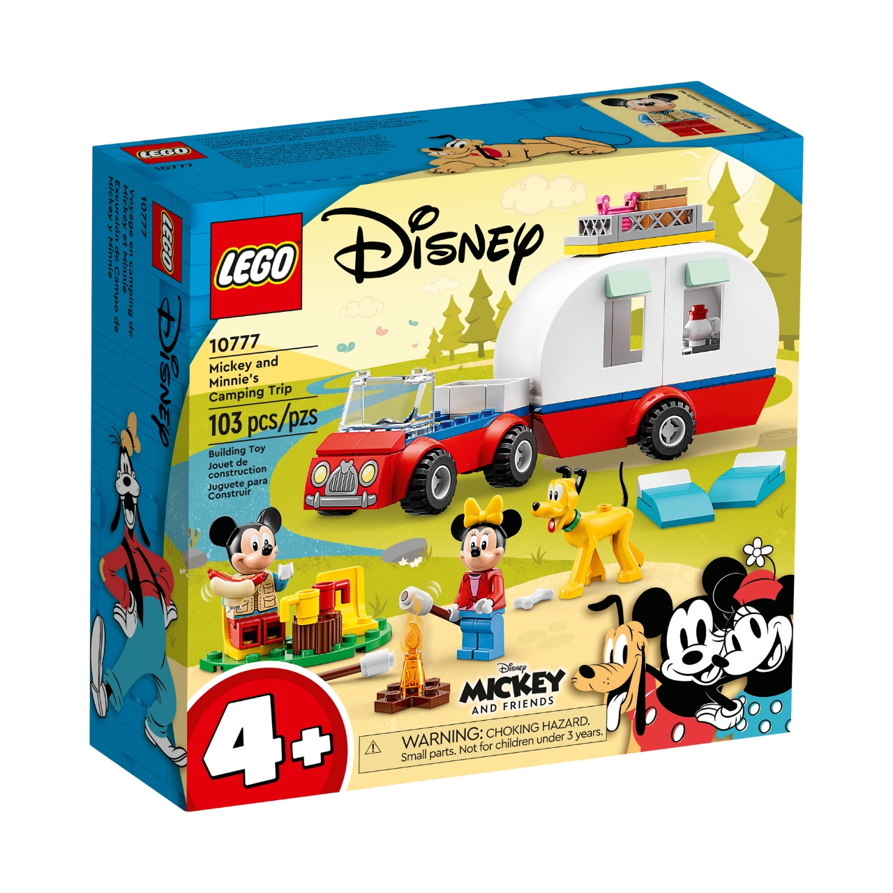 LEGO Disney Mickey and Minnie's Camping Trip Set | Cloverkey Hospital ...