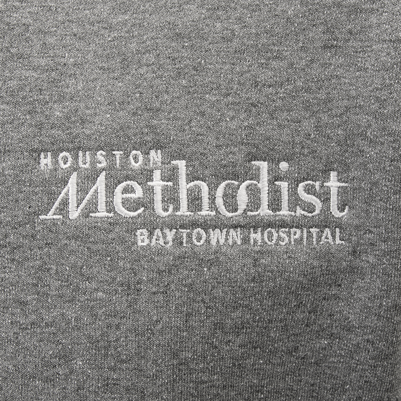 Houston Methodist Baytown Hospital Logoed Sweatshirt - Graphite Gray ...
