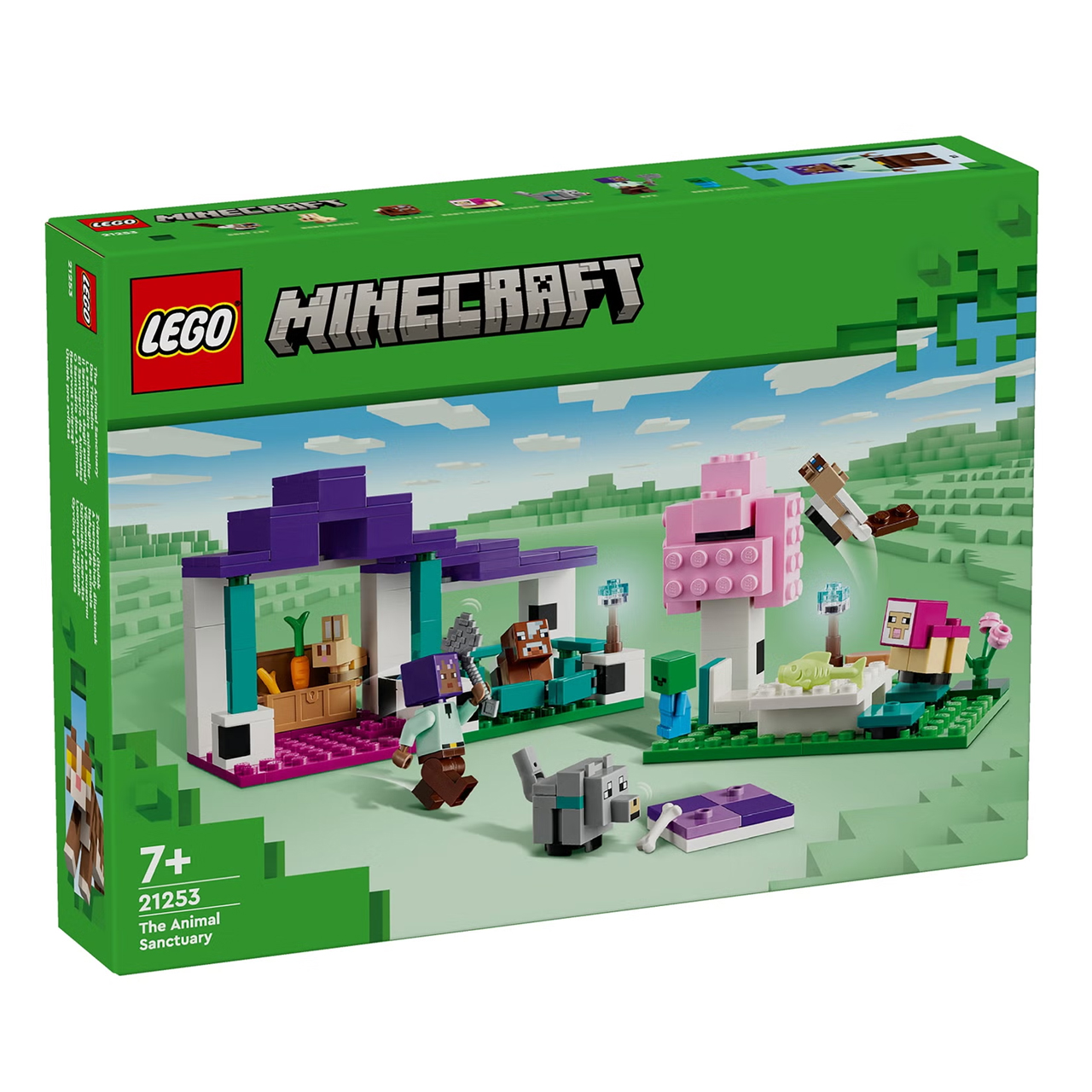 LEGO Minecraft The Animal Sanctuary | Cloverkey Hospital Gift Shops