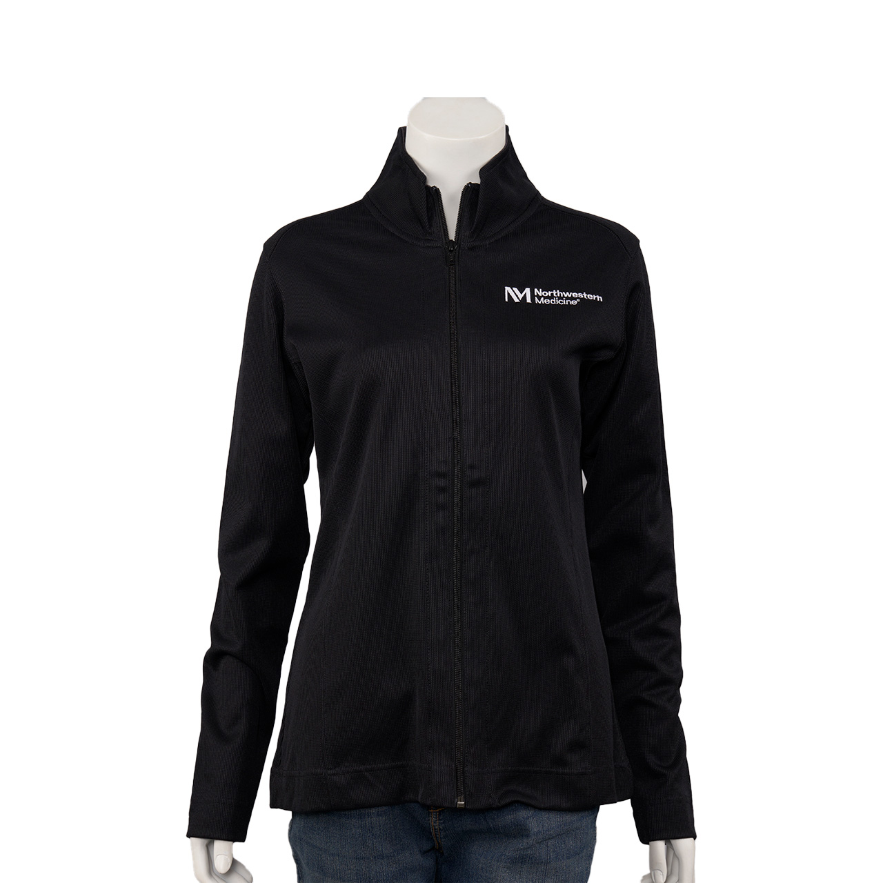 Northwestern Medicine Logoed Women's Full-Zip Jacket - Black - L ...