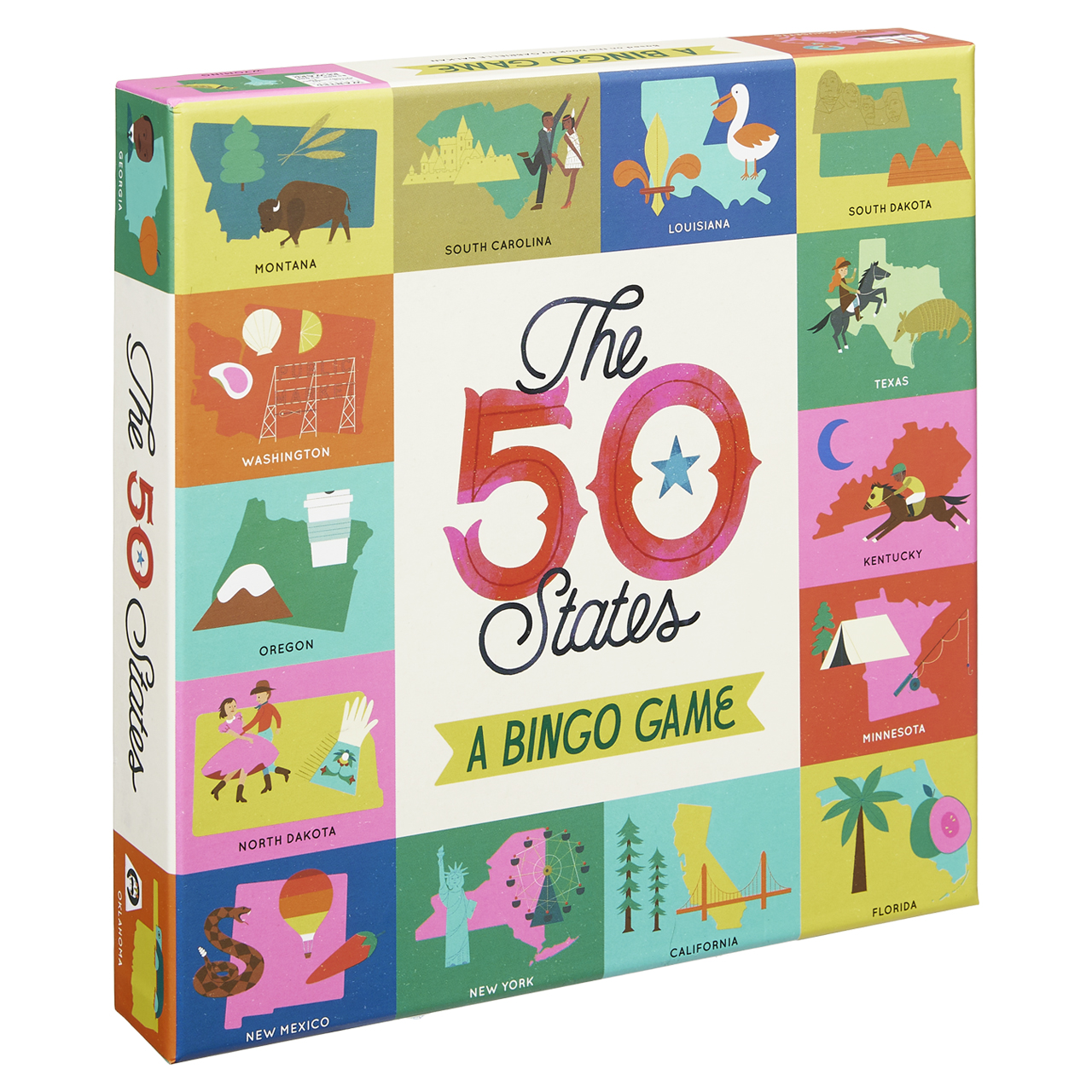 The 50 States - A Bingo Game | Cloverkey Hospital Gift Shops