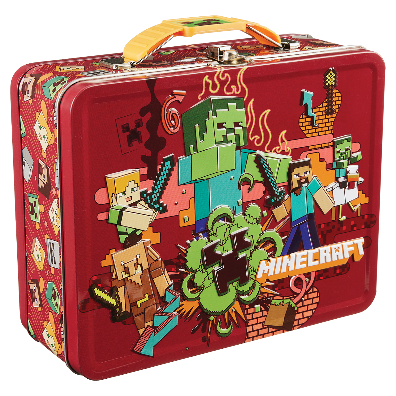 Licensed Minecraft Tin Carry-All | Cloverkey Hospital Gift Shops