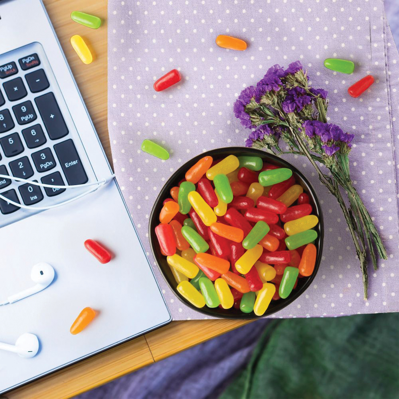 Mike And Ike Original Fruits Peggable Bag | Cloverkey Hospital Gift Shops