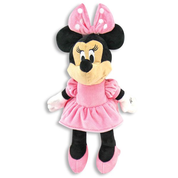 Plush Minnie Mouse with Rattle | Cloverkey Hospital Gift Shops