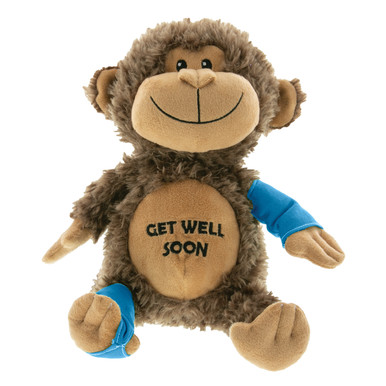 Get Well Soon Autograph Monkey | Cloverkey Hospital Gift Shops