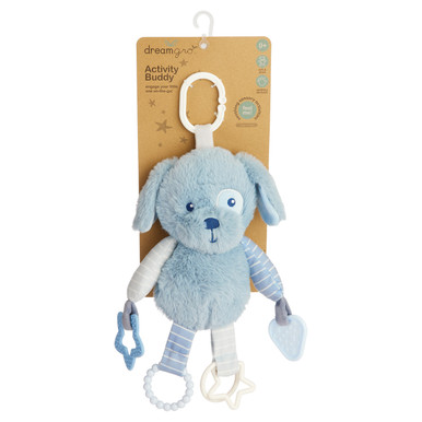 Blue Puppy Activity Buddy | Cloverkey Hospital Gift Shops