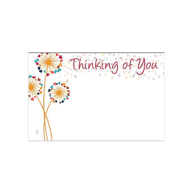 Enclosure Card - Thinking of You - Daffodil | Cloverkey Hospital Gift Shops