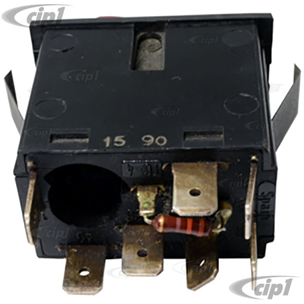 VWC-161-953-235-B - EMERGENCY FLASHER / HAZARD SWITCH - VANAGON 80-84 ...