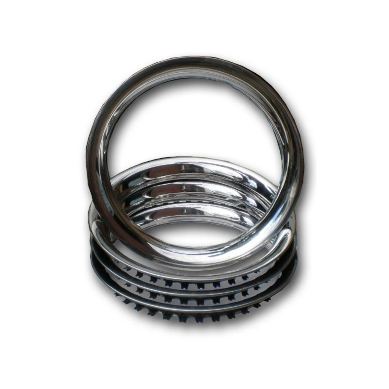 C33-B63722 - 10-1069 - POLISHED STAINLESS STEEL BEAUTY TRIM RINGS ...