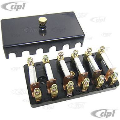 C13-16-9466 - UNIVERSAL 6 PANEL FUSE BOX W/ COVER & FUSES FOR DUNE ...