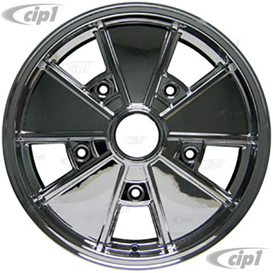 C32-BR2C-17 - FULLY CHROMED 5 SPOKE BRM WHEEL - 17 IN. x 7 IN. WIDE ...