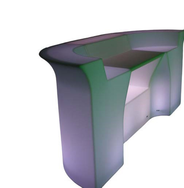 11' LED Glow Modular Bar - Event Source Solutions