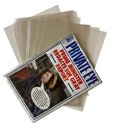 Private Eye Magazine Protection Sleeves