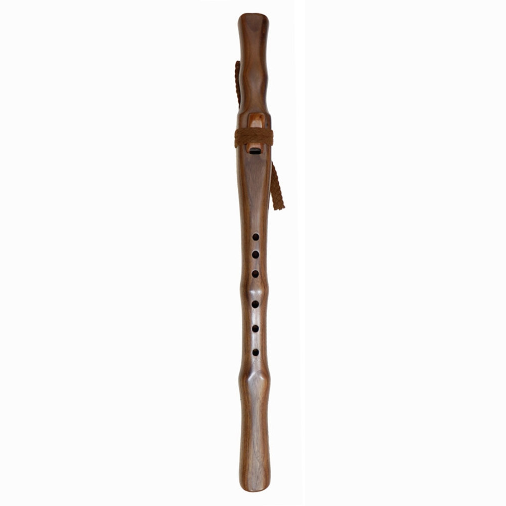 Blue Star Native American Style Flute made from Walnut & Fir - Key Gm ...