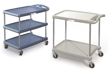 Metro myCart Series 2-Shelf and 3-Shelf Utility Carts - Metro