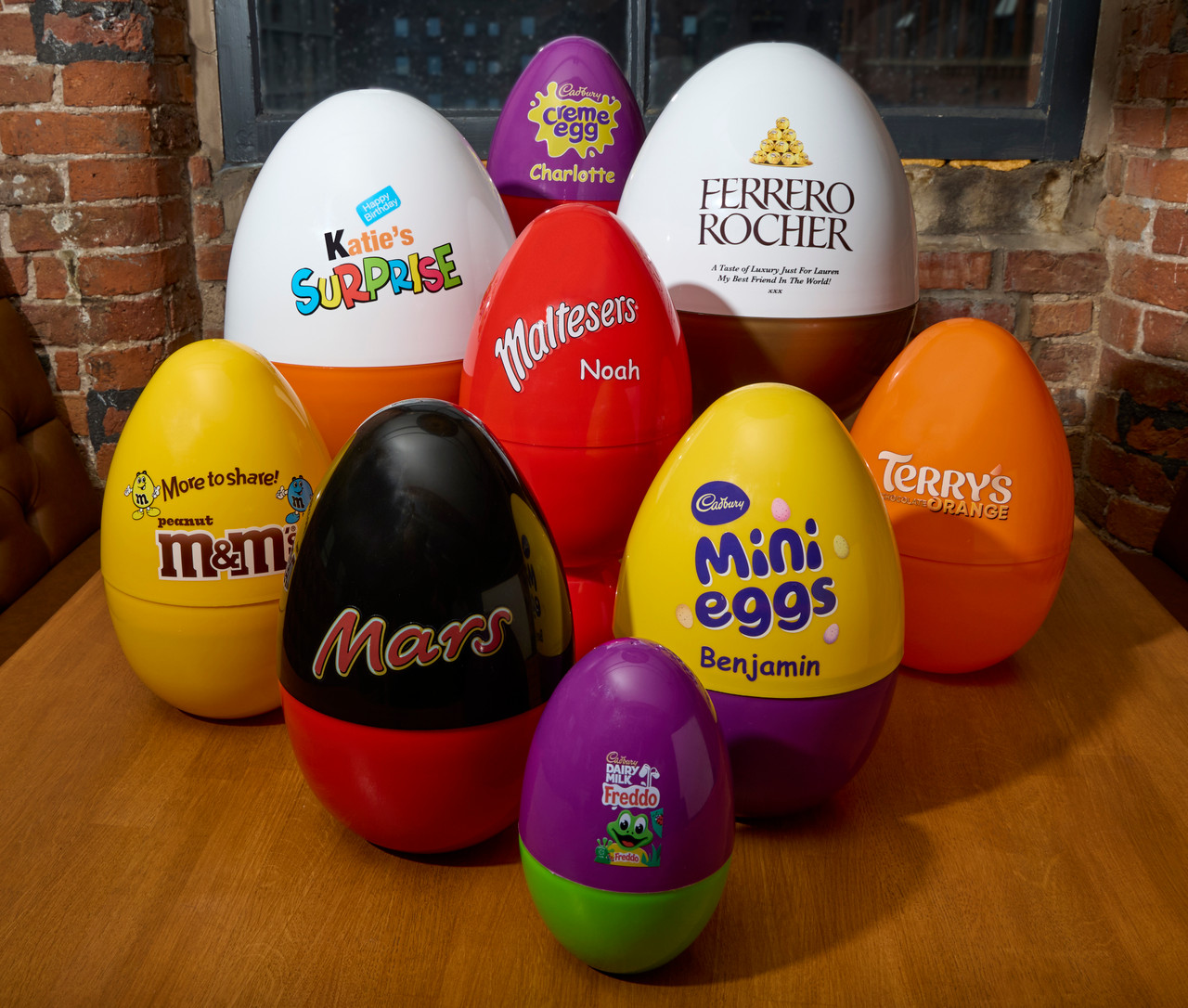Giant Ferrero Rocher Themed Fillable Egg - Make It Personal