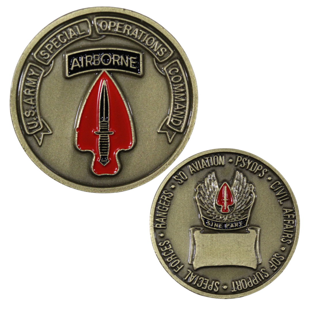 Gifts - Challenge Coins - Page 1 - Airborne & Special Operations Museum ...