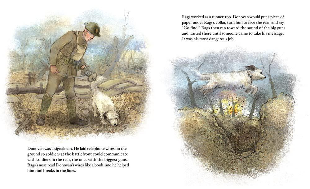 Rags: Hero Dog of WWI: A True Story by Margot Theis Raven - Airborne ...