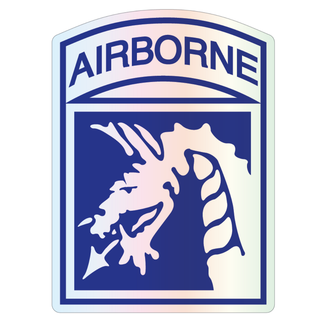 18th Airborne Holographic Sticker - Airborne & Special Operations ...
