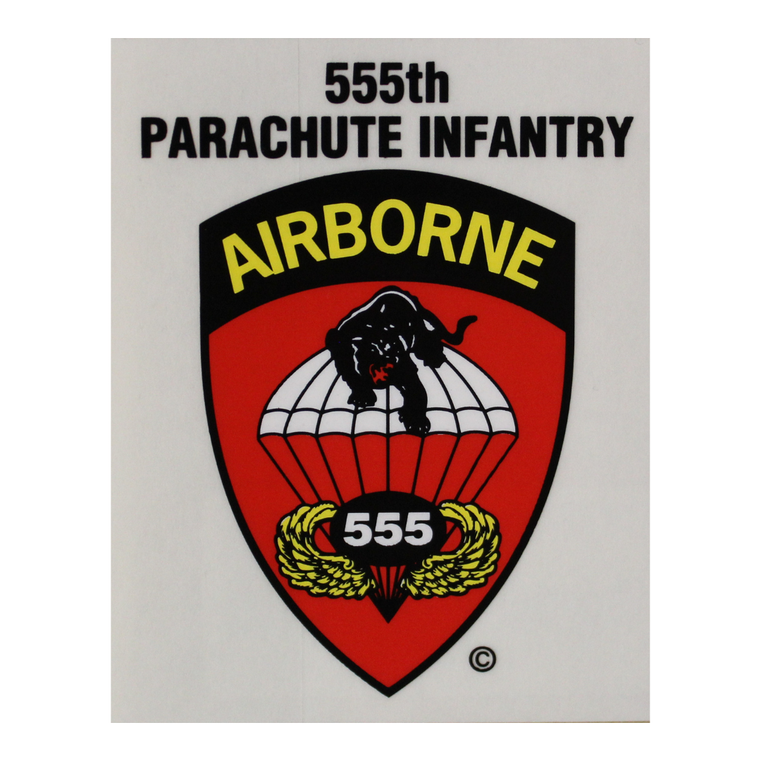 555th Sticker Sticker - Airborne & Special Operations Museum Store