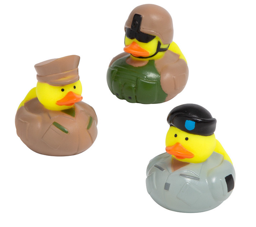 Soldier Rubber Duckies (1pc) - Airborne & Special Operations Museum Store