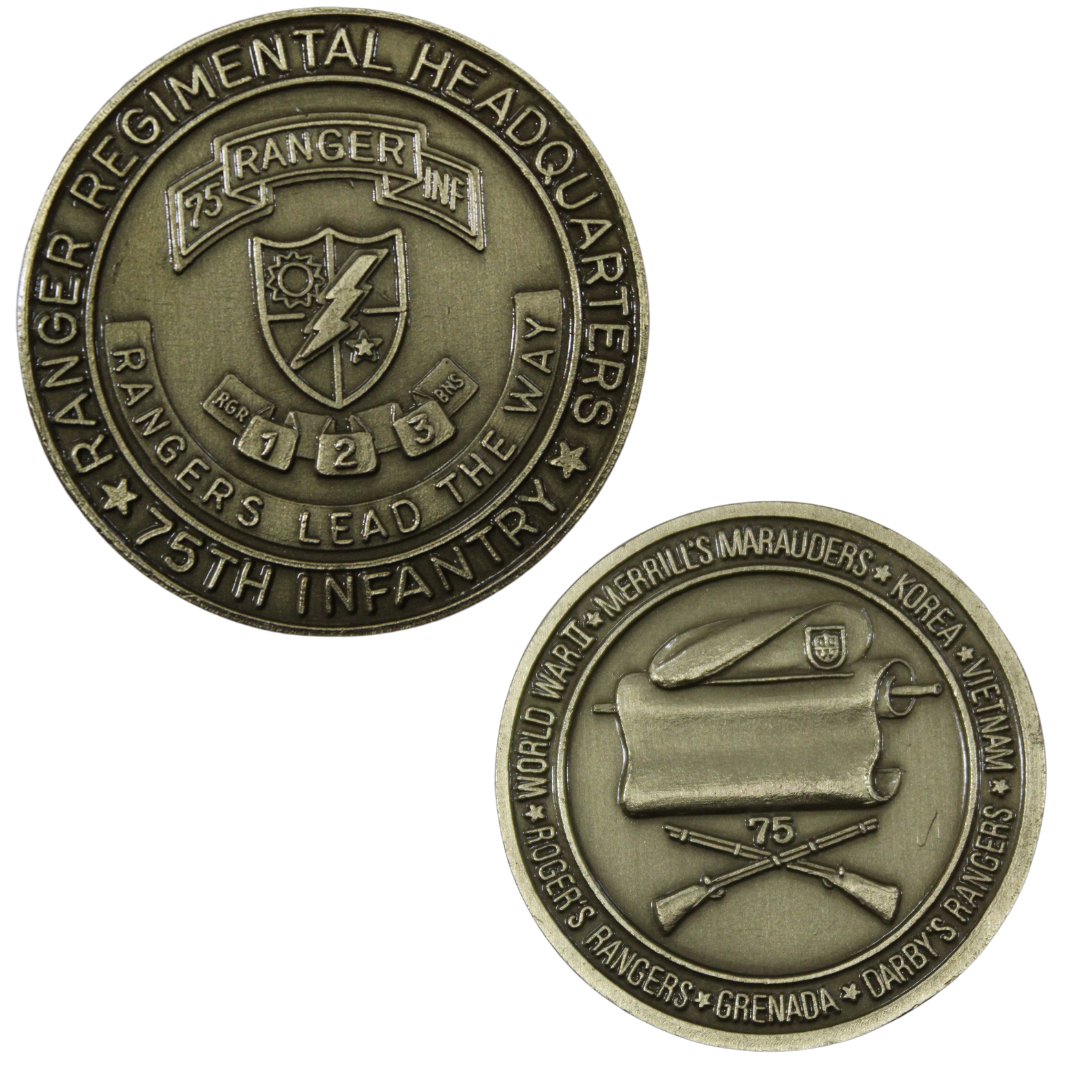 Ranger Headquarters Coin - Airborne & Special Operations Museum Store