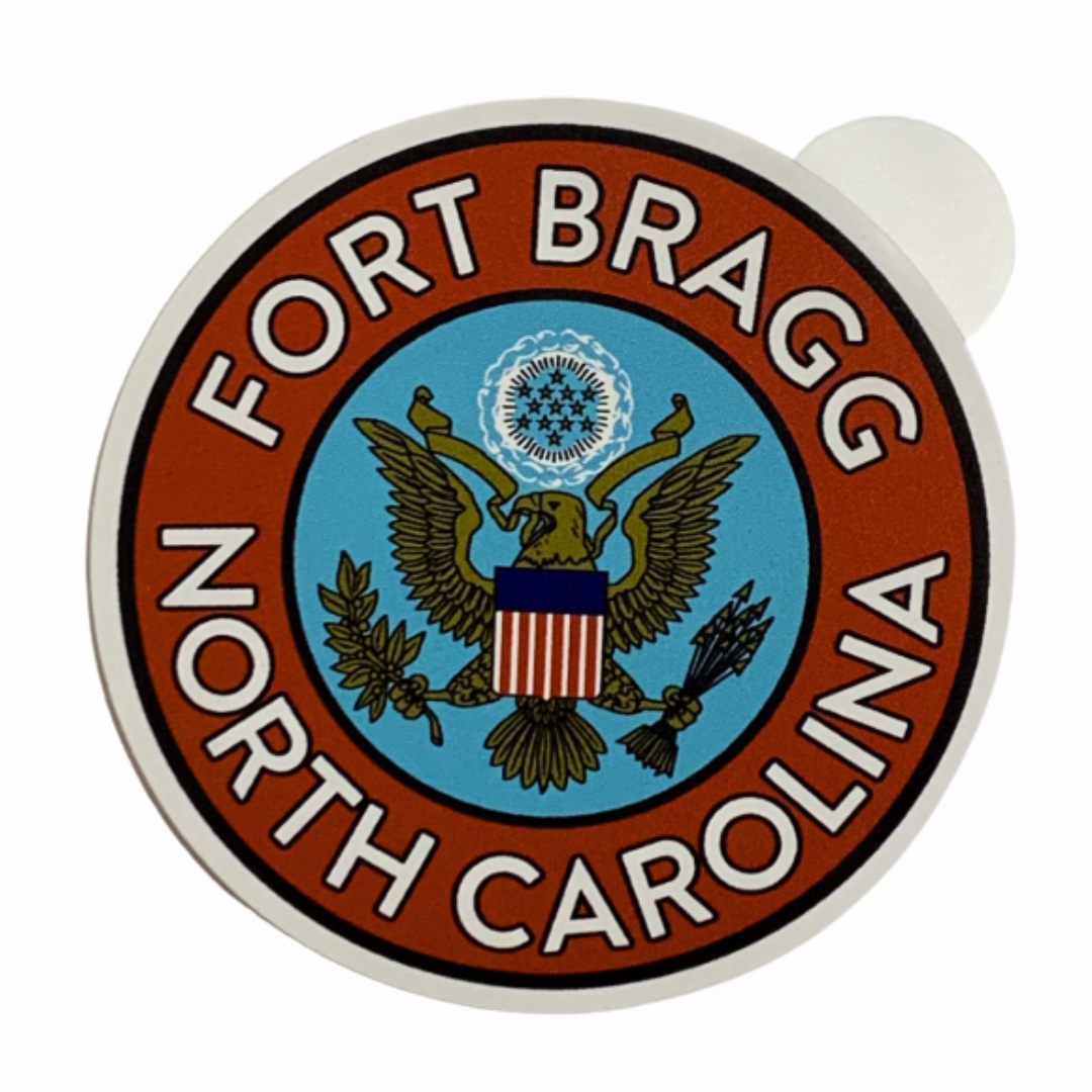 Ft. Bragg Retro Sticker - Airborne & Special Operations Museum Store