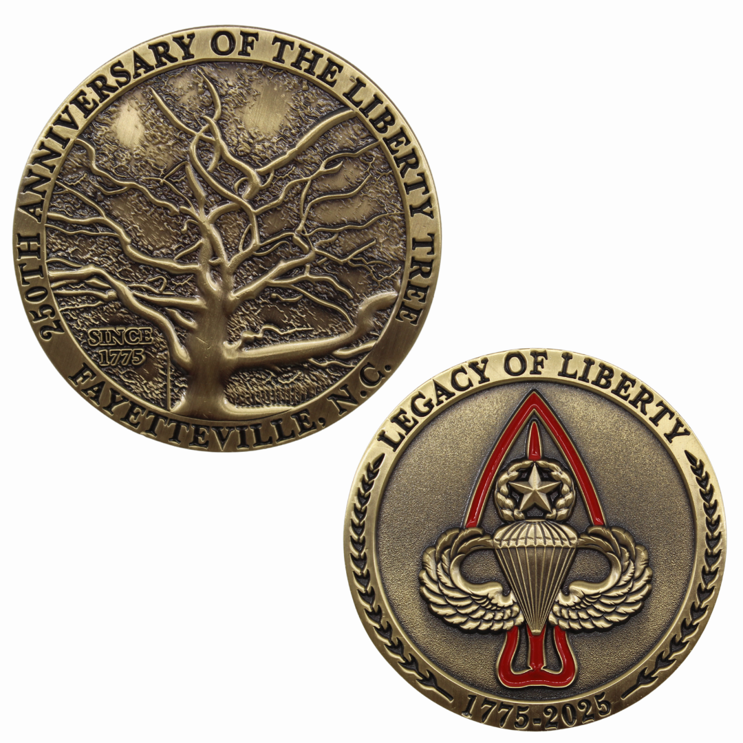 Liberty Tree Challenge Coin - Airborne & Special Operations Museum Store