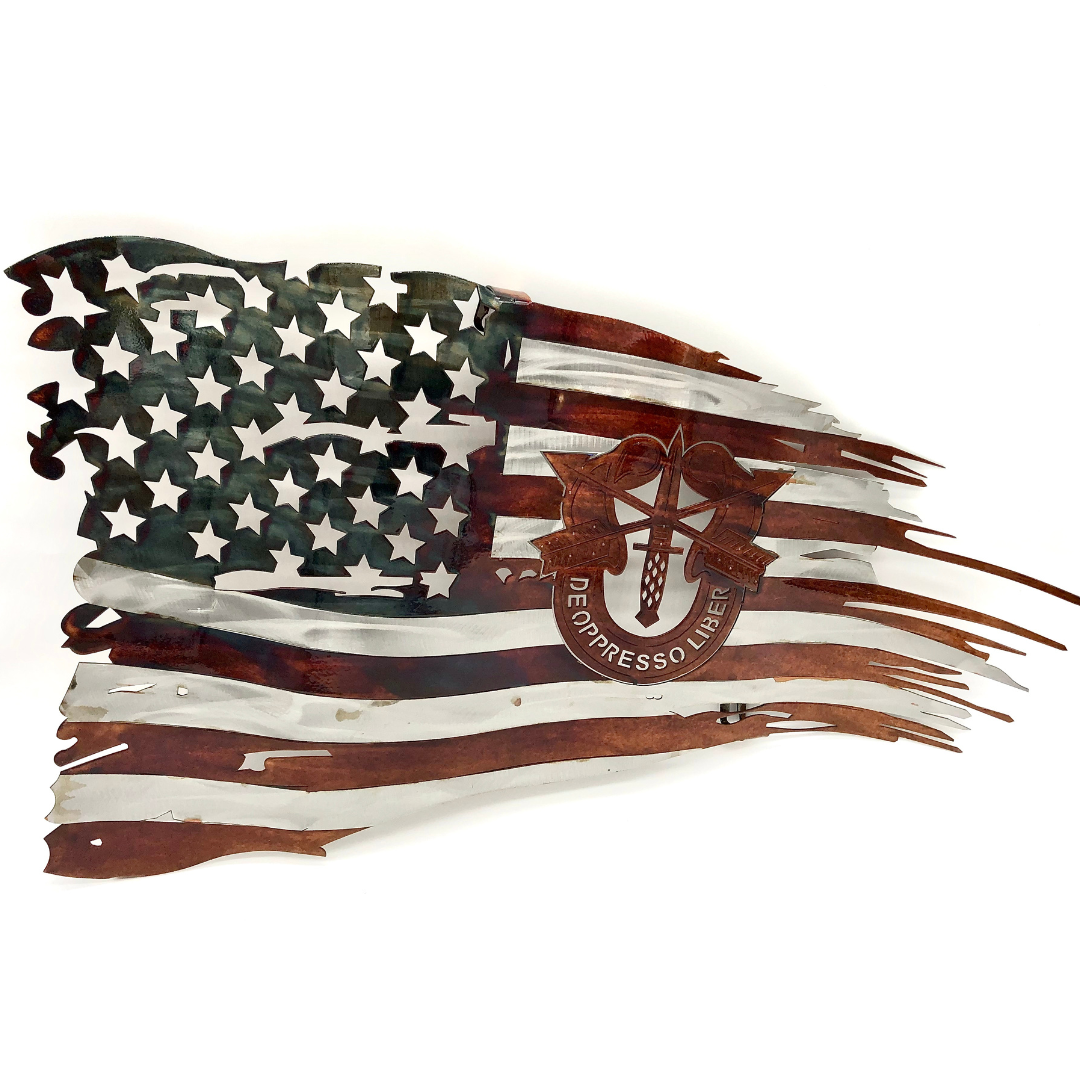 Home - Metal Flags - Airborne & Special Operations Museum Store