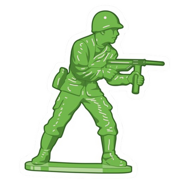 Toy Soldier Sticker - Airborne & Special Operations Museum Store