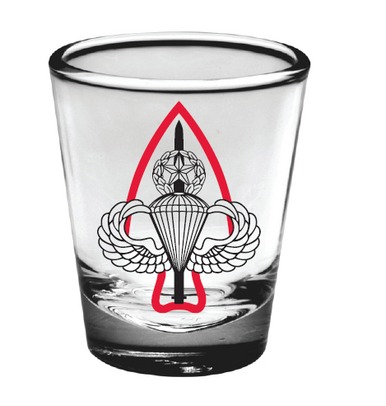 ASOM Shot Glass - Airborne & Special Operations Museum Store