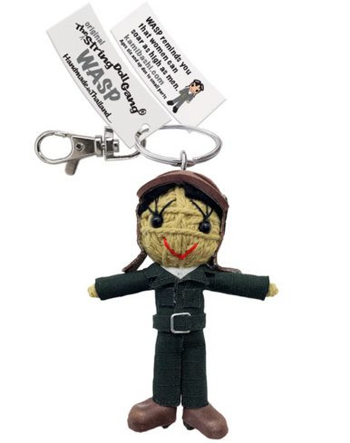 WASP String Doll Keychain - Airborne & Special Operations Museum Store