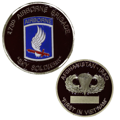 173rd ABN Brigade Challenge Coin - Airborne & Special Operations Museum ...