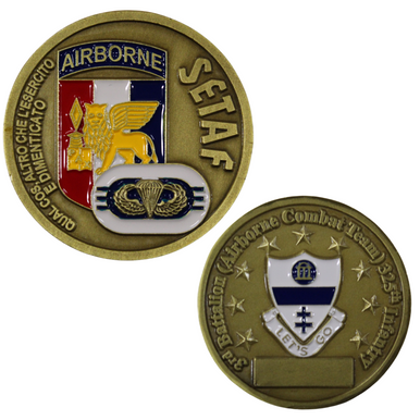 3/325th SETAF Coin - Airborne & Special Operations Museum Store