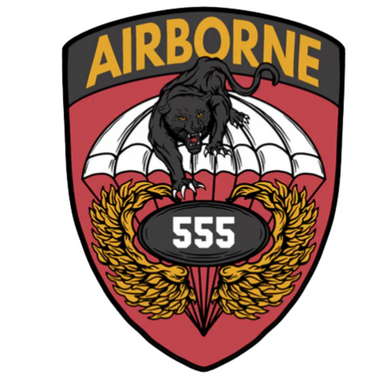 555th Remastered Sticker - Airborne & Special Operations Museum Store