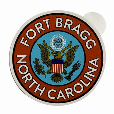 Ft. Bragg Retro Sticker - Airborne & Special Operations Museum Store