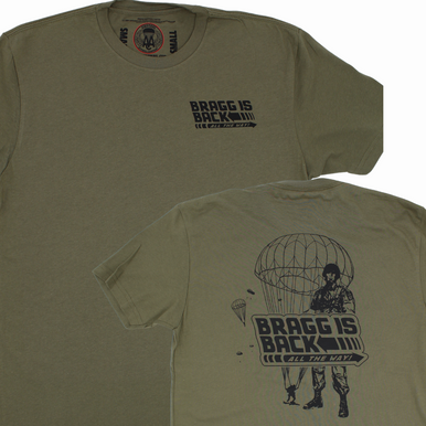 Back to Bragg T-Shirt - Airborne & Special Operations Museum Store