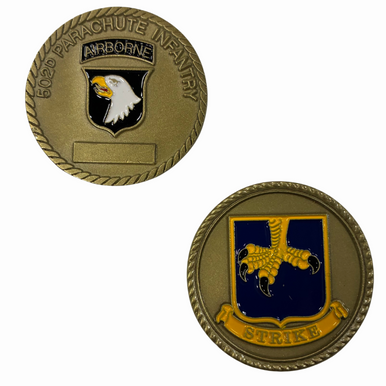 502D ABN Infantry Coin - Airborne & Special Operations Museum Store