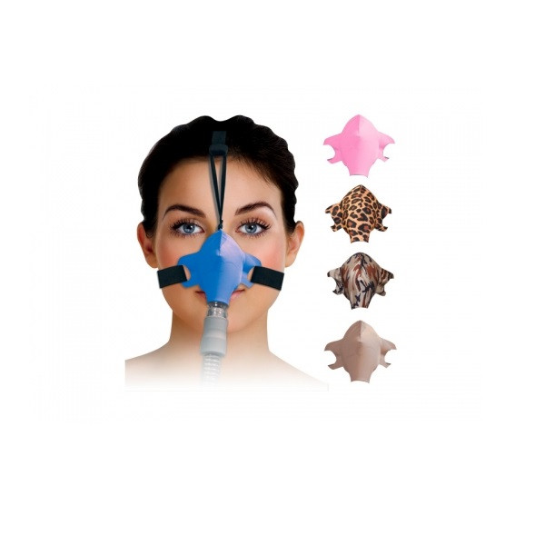 SleepWeaver Advance Cloth Nasal Mask with Headgear - CPAP Liquidators