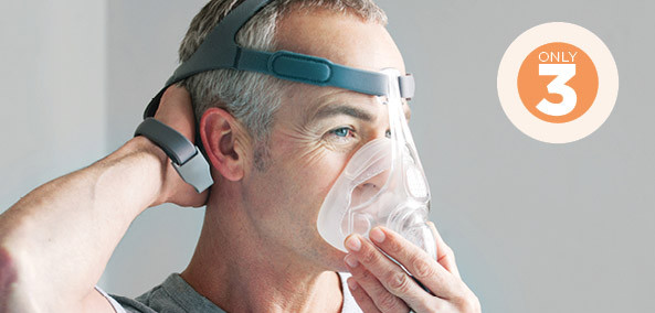 Fisher & Paykel Simplus Full Face Mask with Headgear - CPAP Liquidators