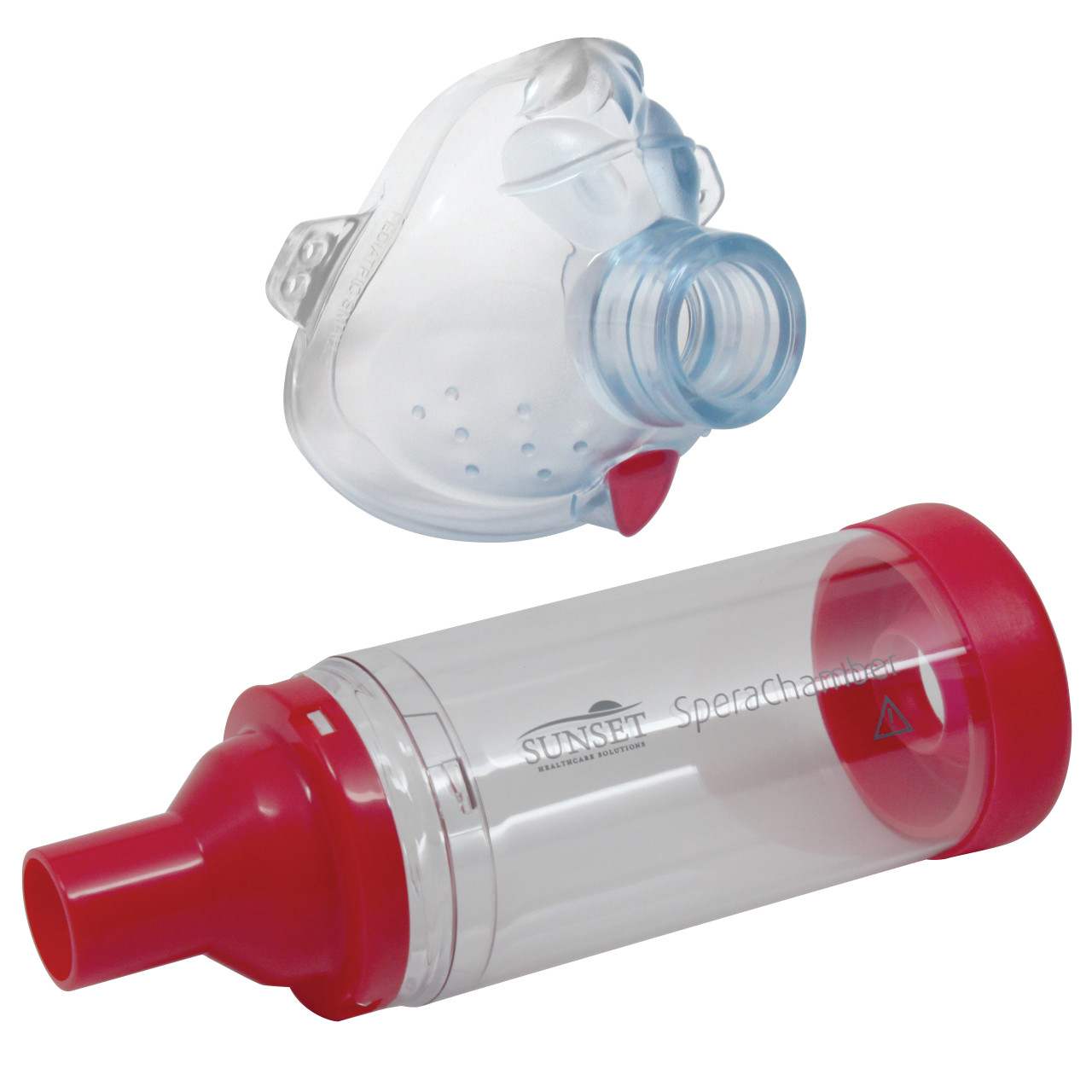 Sunset SperaChamber- Anti-Static Valved Inhaler Chamber With Mask ...
