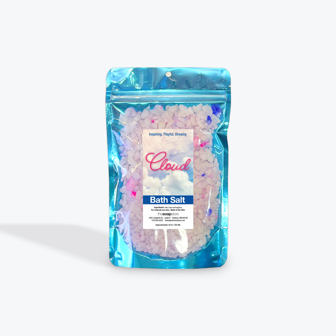 Cloud Bath Salts, 12 oz. - The Soap Store