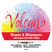 Volcano Shave & Shampoo Soap, 5 oz. - The Soap Store