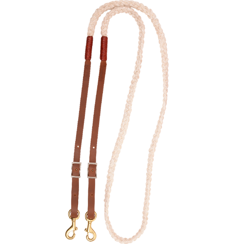 Hand Braided Nylon Roping Reins - Pro Roper Supply