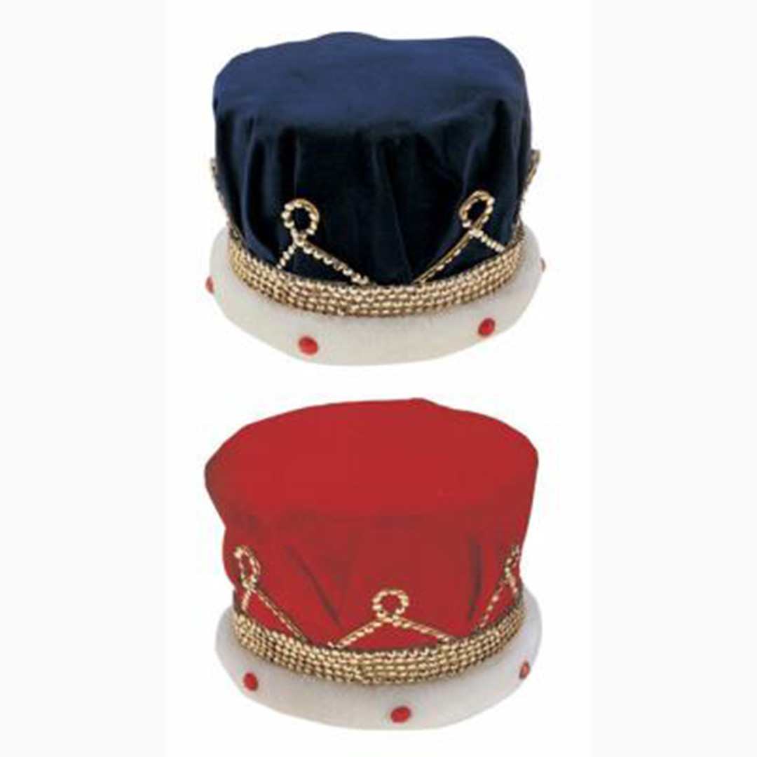 Red Royal King's Crown w/Red Rhinestones | Crowns and Tiaras | Crowns ...