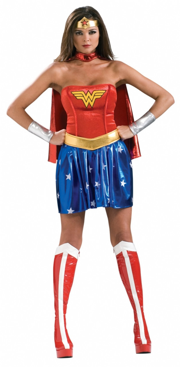 Wonder Woman Classic Designer Corset Costume - The Costume Shoppe
